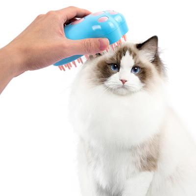 China Blue Pet Hair Remover Brush Hand Wash Durable for Dogs Cats All Hair Types for sale