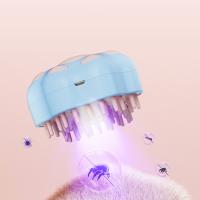 China 4 in 1 Pet Cat Steam Brush with UV Light Self Cleaning No Power Source Needed 6.9x5.7mm for sale