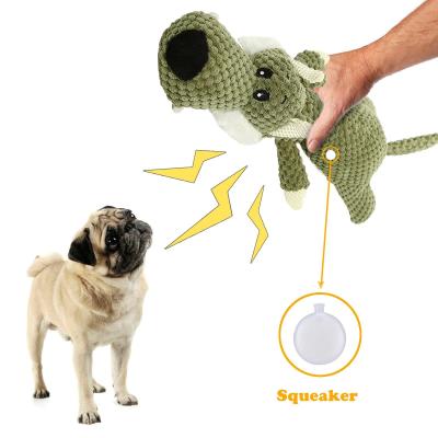 China Velvet Squeaky Dog Chew Toy 40cm Interactive Molar for Dental Health for sale