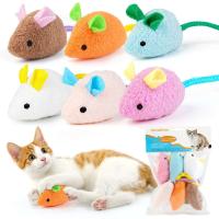 China Plush Catnip Mouse Cat Toy for Interactive Indoor Cats Kitten Play Popular Style and Interactive Function for sale