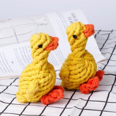 China Eco Friendly Custom Cotton Rope Dog Toys Bulk Interactive Pet Supplies for Small Animals for sale