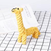 China Eco Friendly Custom Cotton Rope Dog Toys Bulk Interactive Pet Supplies for Small Animals for sale
