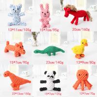 China Eco Friendly Cotton Rope Dog Chew Toys Bulk Sizes XS to L for Pet Stores for sale