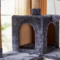 China Customizable Cat Tree Scratch Post with Sisal Rope Interactive Toy for Pet Play 10 Pcs MOQ for sale
