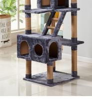 China Customizable Cat Tree Scratch Post with Sisal Rope Interactive Toy for Pet Play 10 Pcs MOQ for sale