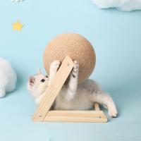 China Cat Scratching Ball Toy with Sisal Rope Board - S/M/L Sizes, 7-15 Day Shipping, 50Pcs MOQ for sale