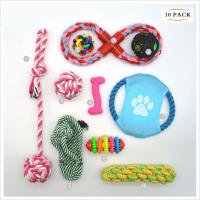 China OEM ODM Cotton Rope Dog Toys for Aggressive Chewers 4 Sizes Assorted Pack for sale