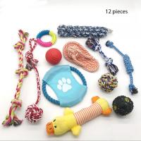 China OEM ODM Cotton Rope Dog Toys for Aggressive Chewers 4 Sizes Assorted Pack for sale