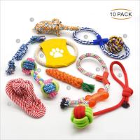China OEM ODM Cotton Rope Dog Toys for Aggressive Chewers 4 Sizes Assorted Pack for sale
