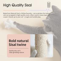 China Eco Friendly Sisal Cat Scratcher Ball Climbing Tree with Custom Size Options for Pet Play for sale