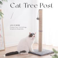 China Eco Friendly Sisal Cat Scratcher Ball Climbing Tree with Custom Size Options for Pet Play for sale
