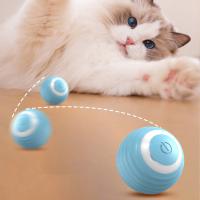 China Cat Toy Pet Automatic Smart Electric Electronic  Interactive Ball Indoor Toys ABS for sale