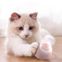 China Cat Toy Pet Automatic Smart Electric Electronic  Interactive Ball Indoor Toys ABS for sale