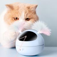 China Laser Cat Toy Pet Christmas Gift ABS Kitten Charging Automatic Function for sale