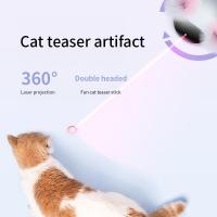 China Laser Cat Toy Pet Christmas Gift ABS Kitten Charging Automatic Function for sale