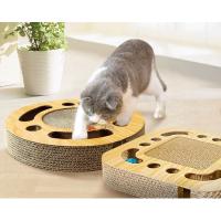 China Wooden Cat Toy Ball 5.5x33cm Cute Luxury Style Interactive Play Pet Entertainment for sale