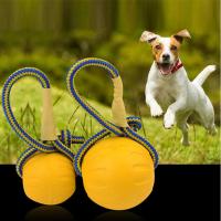 China Pet Toy Ball  Multi-color Customizable Eva Rope for Dogs Chew Training Solid Elastic for sale
