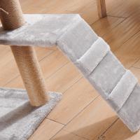 China Multi Level Cat Tree House Scratching Post Heavy Duty Sisal Rope Cat Tower Climbing Tree for Cats for sale