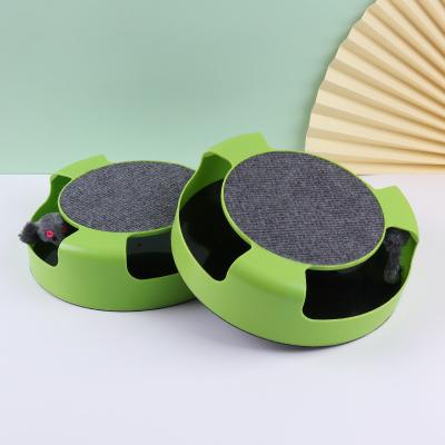 China Interactive Cat Toy Catch the Mouse 25.5cm Durable Plastic Battery Operated Pet Play for sale
