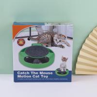 China Interactive Cat Toy Catch the Mouse 25.5cm Durable Plastic Battery Operated Pet Play for sale