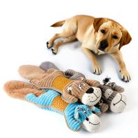 China TPR Plush Dog Toy for Aggressive Chewers Teeth Cleaning 7-15 Years for sale