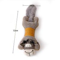 China TPR Plush Dog Toy for Aggressive Chewers Teeth Cleaning 7-15 Years for sale