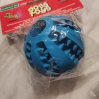 China Interactive Dog Toy Pet Ball Food Puzzle Bite Chew 5-7cm Sustainable Rubber for sale
