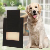 China Wooden Dog Nail Scratch Board with Treat Dispenser 13.77x9.84x1.2 inch for Indoor Outdoor Use for sale