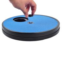 China Pet Slow Food Toy with Sandpaper Scraper and Treat Dispenser - 30×30 cm Wooden Design for Dogs and Cats for sale