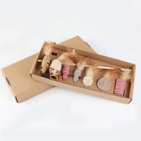 China 7-Piece Cat Teaser Wand Set with Wooden Gift Box - Interactive Cat Toys for Indoor Play for sale