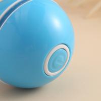 China Blue USB Rechargeable Smart LED Cat Toy Ball with 65mm Size and 3-4 Hour Battery Life for sale