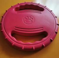 China EVA Dog Flying Disc 20.5cm Durable Outdoor Pet Training Toy Non-Toxic Floatable for sale