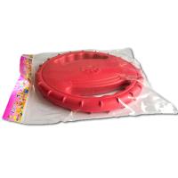 China EVA Dog Flying Disc 20.5cm Durable Outdoor Pet Training Toy Non-Toxic Floatable for sale
