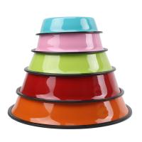 China Stainless Steel Pet Bowl with Non-Slip Base - Durable Rust-Resistant Design for Dogs and Cats for sale