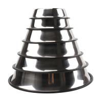 China Stainless Steel Pet Bowl with Non-Slip Base - Durable Rust-Resistant Design for Dogs and Cats for sale