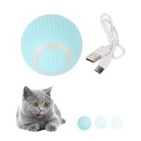China Electric Cat Toy Ball Interactive Pet Toy with Rechargeable Battery 10 Pcs MOQ for sale