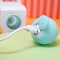 China Electric Cat Toy Ball Interactive Pet Toy with Rechargeable Battery 10 Pcs MOQ for sale