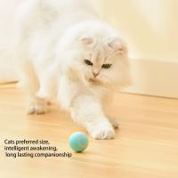 China Electric Cat Toy Ball Interactive Pet Toy with Rechargeable Battery 10 Pcs MOQ for sale