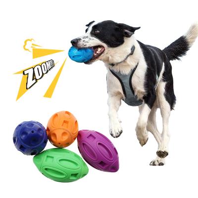 China Indestructible Squeaky Dog Foot Ball Toy 15cm for Small Medium Breeds Durable Bite Resistant for sale