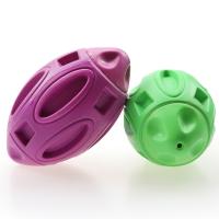 China Indestructible Squeaky Dog Foot Ball Toy 15cm for Small Medium Breeds Durable Bite Resistant for sale