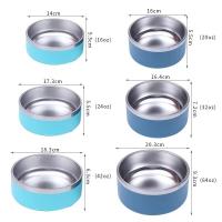 China Vacuum Insulated Stainless Steel Dog Bowl - Custom Sizes Available in 5 Colors, No Power Required for sale