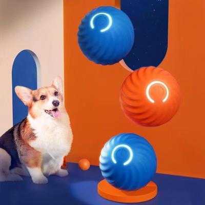 China ABS Silicone Self Moving Dog Training Toy with Rechargeable Battery for Indoor Pet Entertainment - 10 Pcs MOQ for sale