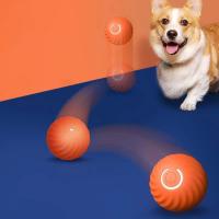 China ABS Silicone Self Moving Dog Training Toy with Rechargeable Battery for Indoor Pet Entertainment - 10 Pcs MOQ for sale