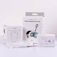 China Electric Cat Toy with Remote Control - Dual Mode Automatic Rolling Pet Toy with ABS Silicone Construction and LED Lights for sale