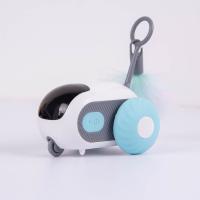 China Electric Cat Toy with Remote Control - Dual Mode Automatic Rolling Pet Toy with ABS Silicone Construction and LED Lights for sale