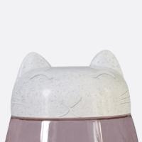 China 2-in-1 Pet Feeder and Water Dispenser with 0.5kg Food Capacity and 2.2L Water Reservoir for Dogs and Cats for sale