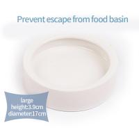 China Ceramic Reptile Food Water Bowl 7cm 10cm 13cm Escape Proof for Lizard Pet Dish for sale