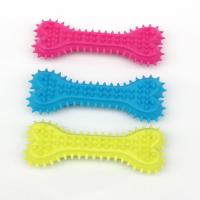 China Dog Toothbrush Chew Toy 0.09kg Rubber Teeth Cleaning Stick for Dogs Pet Chew Toy for sale