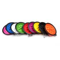 China Collapsible Silicone Pet Slow Feeder Bowl 350ml 1000ml Portable Dog Cat Travel for sale