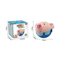 China Electronic Interactive Dog Plush Toy with Bouncing Movement and Squeaky Sound - 6 Pig Models, Rechargeable Battery for sale